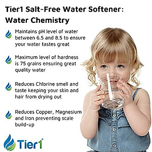 Tier1 Salt-Free Whole House Water Softener System 1-3 Bathrooms - Eco Series