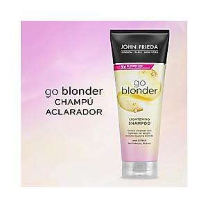 John Frieda Sheer Blonde Go Blonder Lightening Shampoo, 250 ml by John Frieda