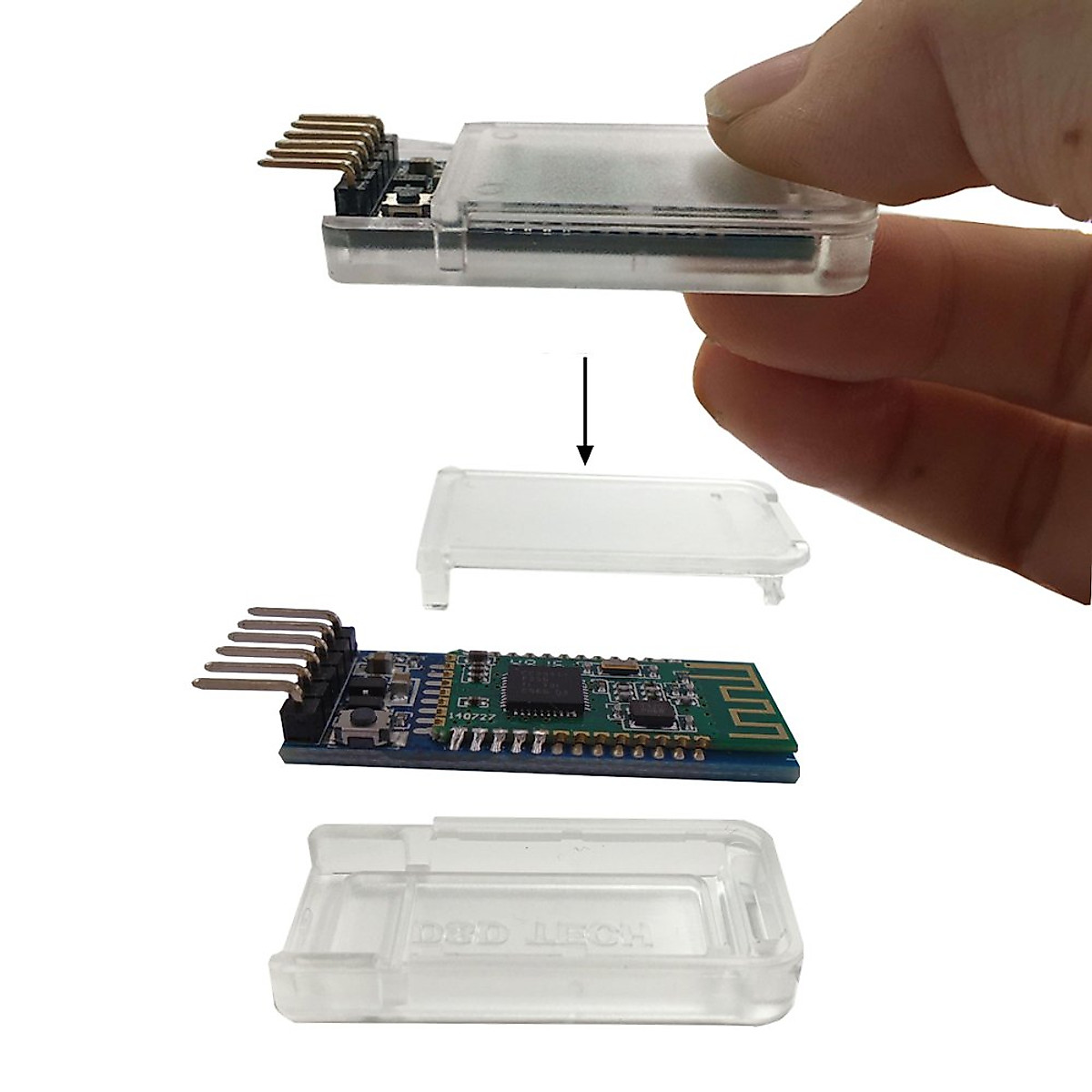 DSD TECH SH-BT-08 Bluetooth 4.0 BLE Slave Module to UART Transceiver for Arduino Compatible with iOS