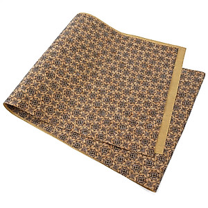 Gnognauq Cork Fabric by The Yard Fabric Sheets, Soft Cork Faux Sheets Natural Color Sewing Fabric for Sewing Pouches Wallets DIY Crafts, 1.5m x 32cm (3)
