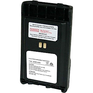 WAU Replacement for Vertex FNB-V-130LI-UNI Battery - (2500mAh Li-ion)