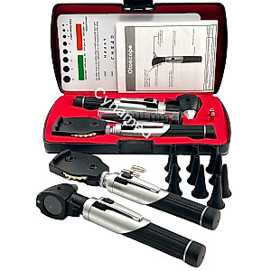 New Premium High Grade Home Use Student Otoscope Set Fiber Optic Digital Bright Led Ear Light Design 4X Magnification with Storage Washable Speculum Tips for Children Adults and Pets Cynamed