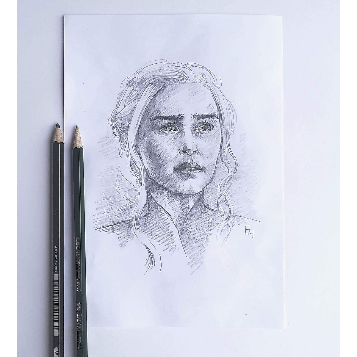 Faber-Castell Graphite Aquarelle Water-Soluble Single Pencil, 2B