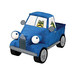 Yottoy Plush Toy and Book Sets for Babies and Toddlers, 11 Sets Bundle of Baby Toys Stuffed Animal Toys for Toddlers Story Book Collections for Kids Gift Set (Little Blue Truck)