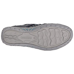 Skechers Women's Reggae Fest-Marlin-Fisherman Open Back Mule Relaxed Fit & A/C Memory Foam Water Shoe, Navy, 9 M US