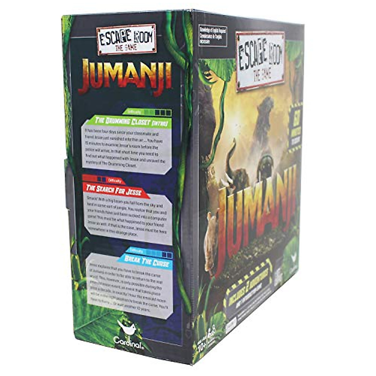 Cardinal Games Jumanji Escape Room Game, Multicolor