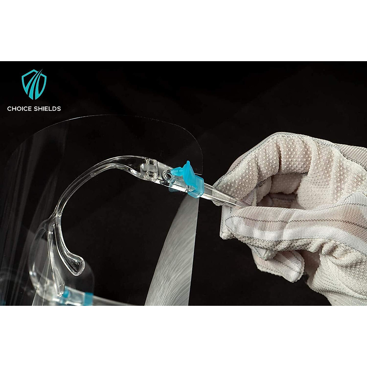 10PC Fashionable, Safe Face Shields For Everyday Use