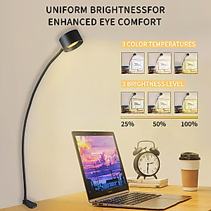 GLAMIGHT Portable and Rechargeable LED Desk Lamp,Versatile Lighting Solution for Office, Study, and Outdoor Activities