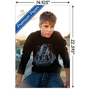 Trends International Justin Bieber - Twilight Wall Poster, 14.725" x 22.375", Premium Unframed Version
