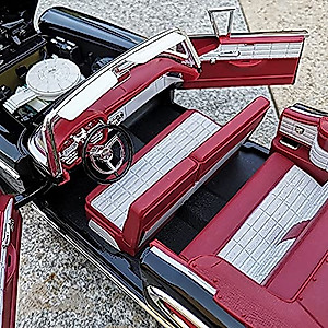 KHBSM Alloy Car Toy 1/18 for F-ord for Edsel Citation Convertible Car Model Alloy Toy Car Metal Diecast Vehicle Kids Gift Collection