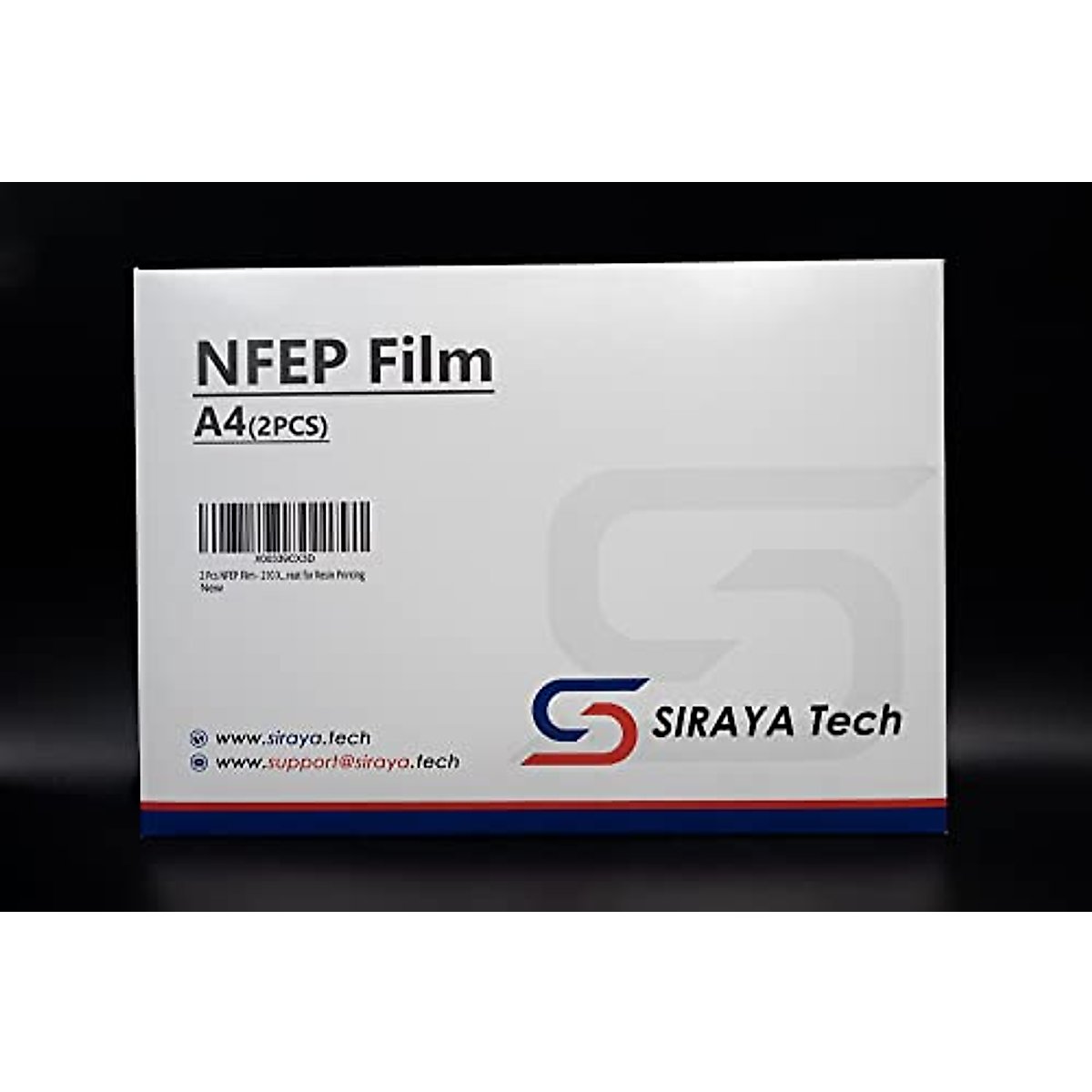 Siraya Tech 2 Pcs NFEP Film - A4 Size (210 X 297mm) Better Durability Fewer Layer Lines Accurate Print Results Great for Resin Printing Better Performance Over FEP for LCD DLP 3D Printers