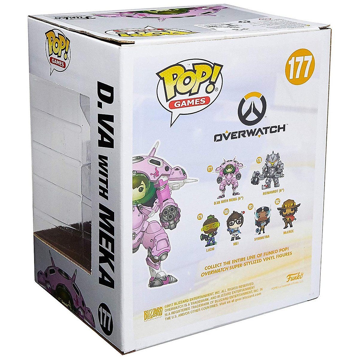 Funko POP Games: Overwatch D.VA & Meka 6" POP and Buddy Toy Figure, 36 months to 1200 months