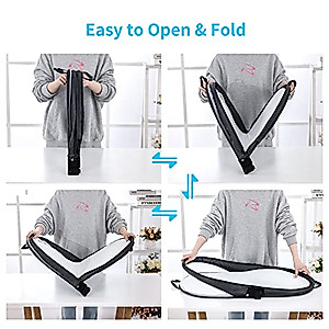 Sporary Baby Travel Portable Baby Pod - Folding Mini Crib with Mosquito Net Lightweight Washable Foldable