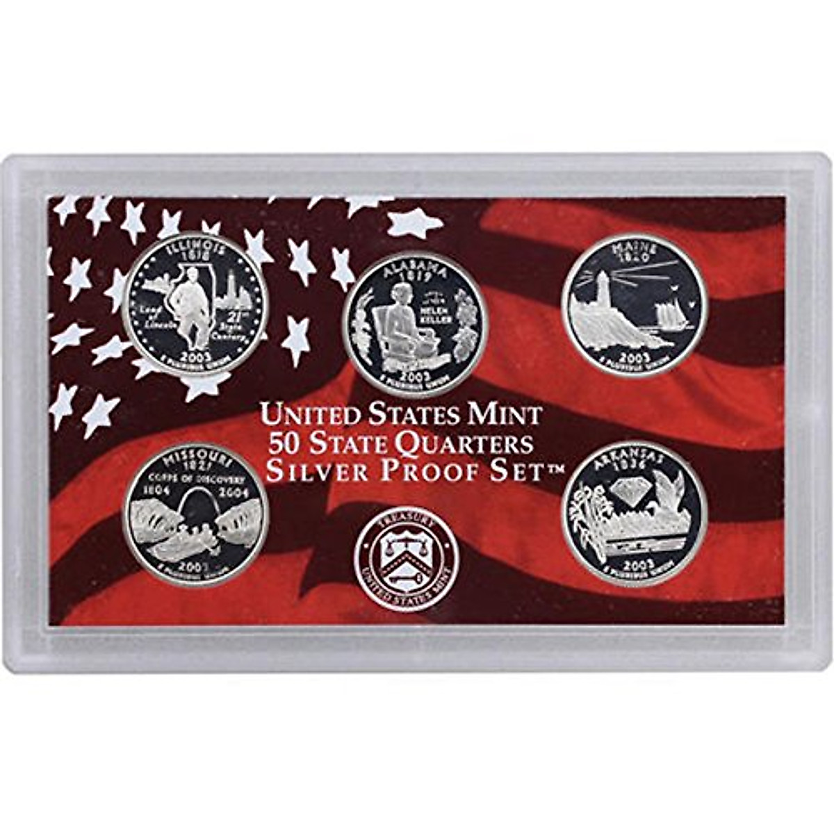 2003 U.S. Mint Silver Proof Set Set Uncirculated