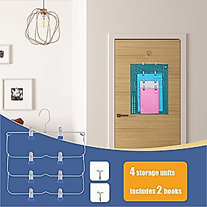 4-Storage Units Cutting Mat Hanger Cutting Mats Rack Craft Room Organizer Metal Holder for Cricut