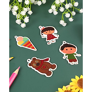 Auihiay 25 Sheets White Printable Shrink Plastic Sheets, Shrink Films Papers for Inkjet Printer Kids DIY Crafts and Mothers Day Gifts Christmas Ornament, 8.3 x 11.6 inch / 21 x 29.5 cm