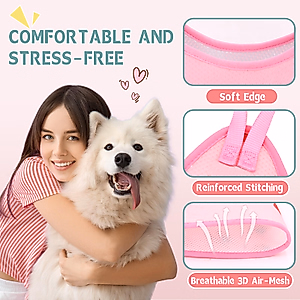 Supet Cat Grooming Hammock for Cats Dogs, Helpful Cat Nail Clipper Hammock, Restraint Dog Sling for Nail Clipping, Cat Grooming Hammock for Dog Pet to Nail Trimming