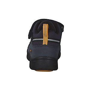 KEEN Hikeport 2 Low Height Waterproof Hiking Shoe, Blue Nights/Sunflower, 8 US Unisex Little Kid