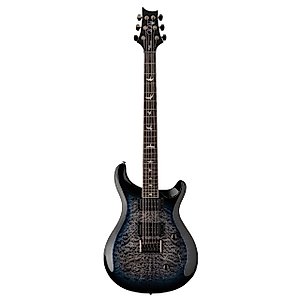 PRS Guitars 6 String SE Mark Electric Guitar, Holcomb Blue, Right (111857::HL:)
