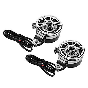 aqxreight - Motorcycle Speaker,2Pcs Universal Motorcycle Motorbike Stereophonic Loudspeaker Speaker Equipment