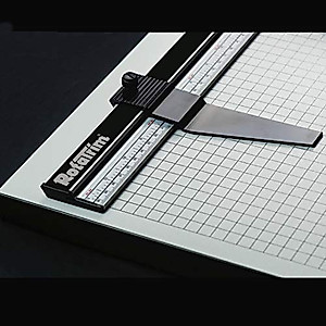 Rotatrim Pro 18 Inch Cut Professional Paper Cutter/Trimmer Precision Rotary Trimmer with Self-Sharpening Precision Steel Blades & Twin Stainless Steel Guide Rails (RCPRO18i)