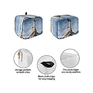 4 Slice Toaster Cover, Bread Machine Cover Lighthouse on An Isolated IslCircling Seagulls Retro Kitchen Appliance Dust Cover with Top Handle Fingerprint Protection Lightweight Kitchen Toaster Cover