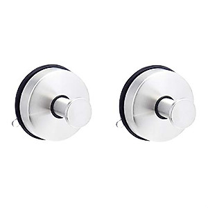 Amazon Basics Bathroom Robe Hook - Suction cup, Plastic