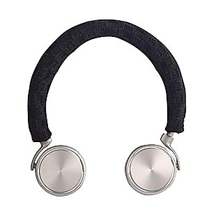 Ear Pads, Knitting Headband Cover Cushion for Meizu HD50 HD 50 for B/O h7 h8 h9i h4 h2 Kit 95AF - (Color: Black)