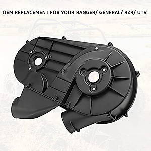 HAKA TOUGH UTV Inner Clutch Cover for Polaris RZR XP 1000/General 1000/Ranger Crew XP 1000/900 Accessories, Belt Cover Housing for RZR Accessories Replacement for OEM# 2635158,2635822,2634229