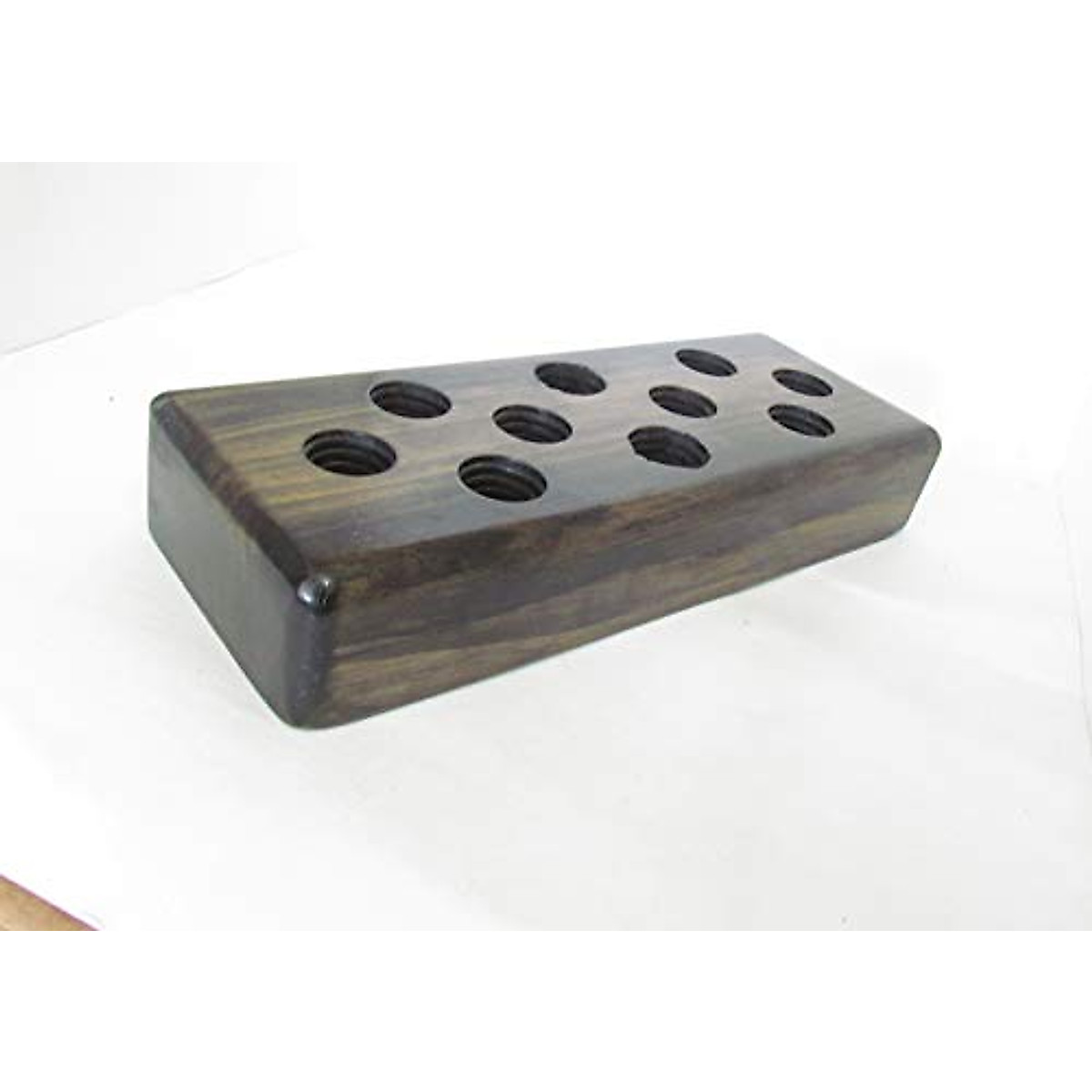 Bowl banger stand holder organization, 10mm 14mm 18mm bubble cap tray, pipe slide storage, wood display, Banger Bud