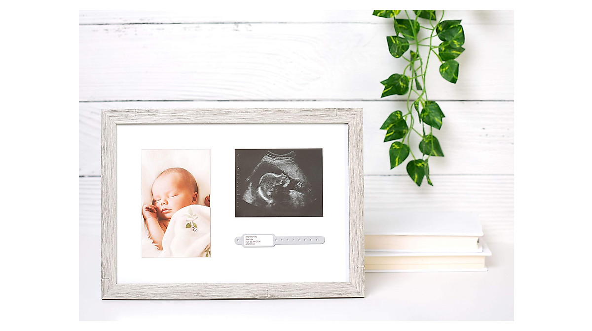 Rustic Sonogram & ID Bracelet Frame by Kate & Milo