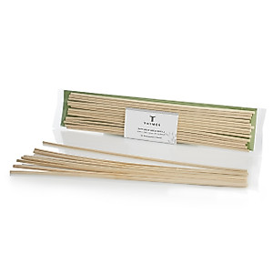 Thymes Reed Stick Refill - Rattan Refill for Reed Diffuser- 14 Reeds - Unscented