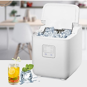 Ice Machines Commercial Automatic Electric Ice Maker Bullet Round Block Ice Cube Making Machine Small Bar Coffee Shop