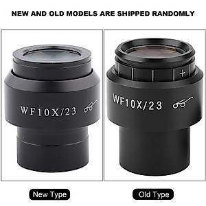 Microscope Eyepiece WF10X Wide Angle Eyepiece Ocular Lens GWF004 Wide Field Microscope Eyepiece (23mm)