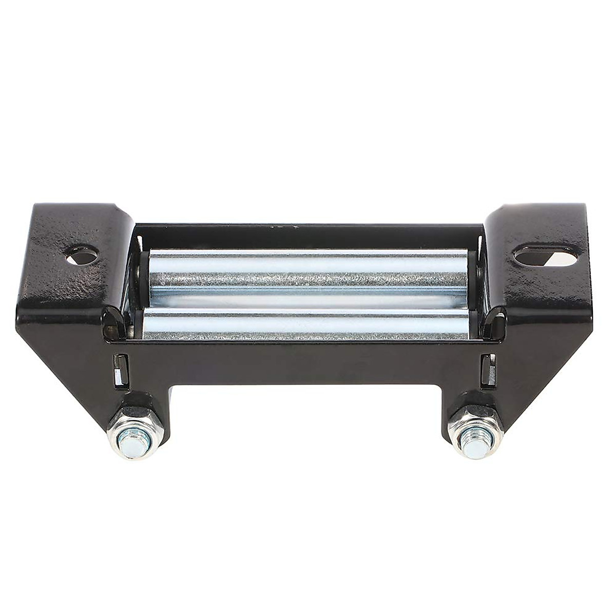 LSAILON ATV Winch Roller Fairlead 4500 LBs 6 Universal 4-Way Roller Cable Guide for Trucks RVs for Pickups for Jeep s UTV Off-Road Vehicles