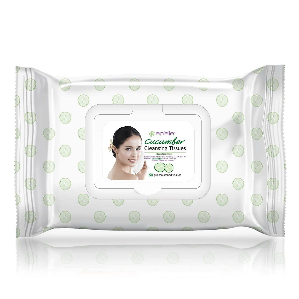 Epielle OG Makeup Remover Cleansing Wipes | Gentle for All Skin Types | Daily Facial Towelettes | Ideal Beauty Gift, Spa Day Set | 4-Pack | Korean Skincare