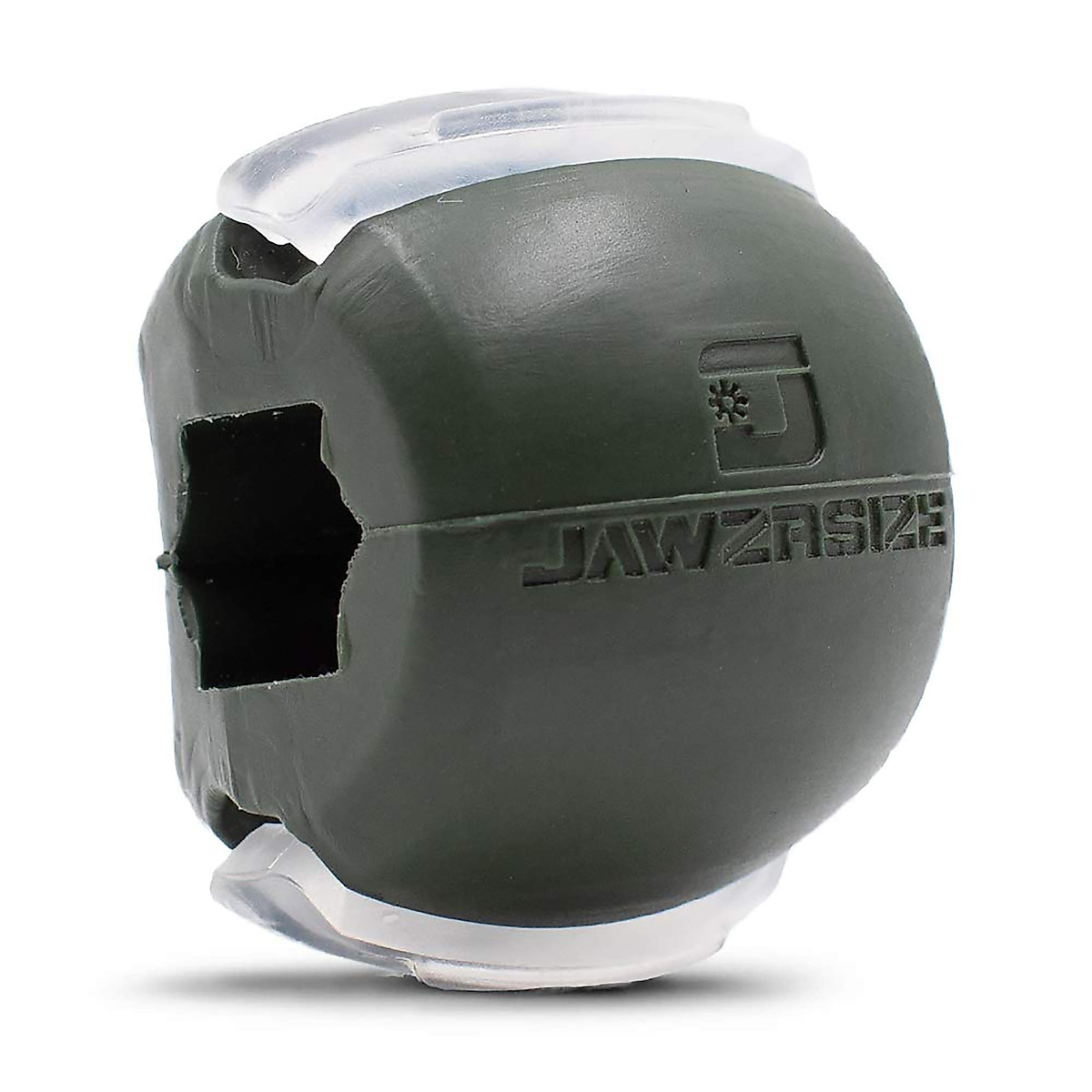 Jawzrsize Jaw, Face, and Neck Exerciser - Define Your Jawline, Slim and Tone Your Face, Look Younger and Healthier - Helps Reduce Stress and Cravings - Facial Exerciser (Level 4 - Elite) (Green)