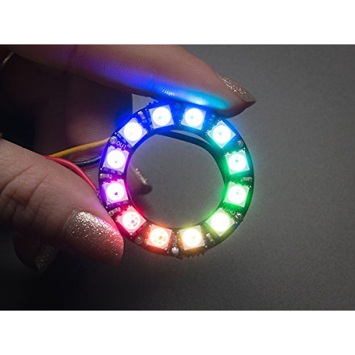 Adafruit 12 RGB Neopixel LED Ring