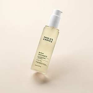 Paula's Choice Perfect Cleansing Oil with Jojoba, Sunflower & Coconut Oil Cleanser Face Wash for Dry Skin, 4 Ounce