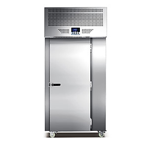 Kolice Commercial Heavy Duty 15 Trays Shock Freezing Blast Chiller & Freezer Included Trolley Cart, Chest Freezer, Restaurant Blast Freezer-Lowest temperature -40°F(-40°C)