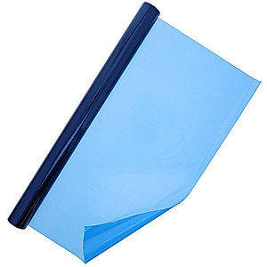 Juvale 4-Pack Blue Cellophane Wrapping Roll for Gift Baskets and Crafts, 17 Inches x 10 Feet Each