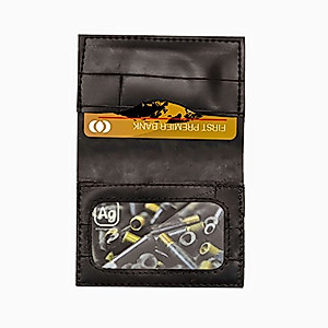 Alchemy Goods Belltown Compact Wallet, Made from Recycled Bike Tubes (Styles May Vary)