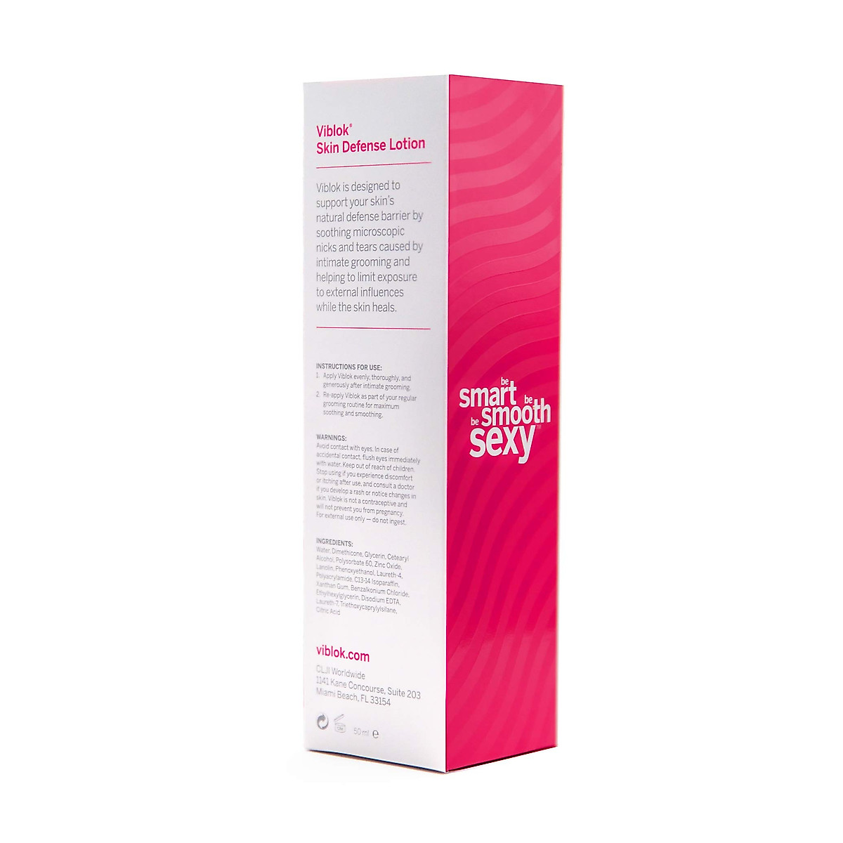 VIBLOK Skin Defense Post-Shave Lotion, 100% Non-toxic and Hypoallergenic, 1.7 Fluid Ounces