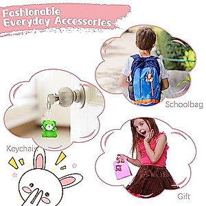 Fovths 24 Set Mini Back to School Jungle Stuffed Animals Bulk with Schoolbag Cards Keychain Animal Plush Toys Party Favors Classroom Gifts for Students