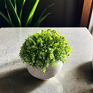 VeKker Stylishly Elevate Your Space with Artificial Potted Plants - Perfect for Home & Office Decor, Bathrooms, and Small Spaces