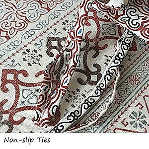 WaTsKY Long Rectangle Garden Bench Cushion 40" x 14" x 1.5" Non Slip Replacement Patio Chair Cushions for Garden Furniture Outdoor Indoor Sofa Rocking Chair Pattern Sofa Seat Mat