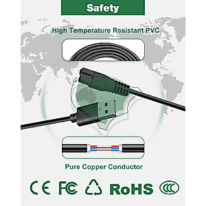 5V USB Charging Cable for Meridian Shaver, Charging Cord for Meridian Trimmer Meridian Electric Body & Pubic Hair Trimmer Body Hair Groomers, JOVNO AC/DC Adapter Power Supply Wall Charger Power Cord