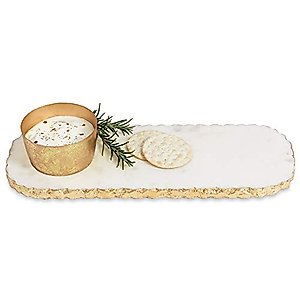 Chipped Marble Dip and Tray