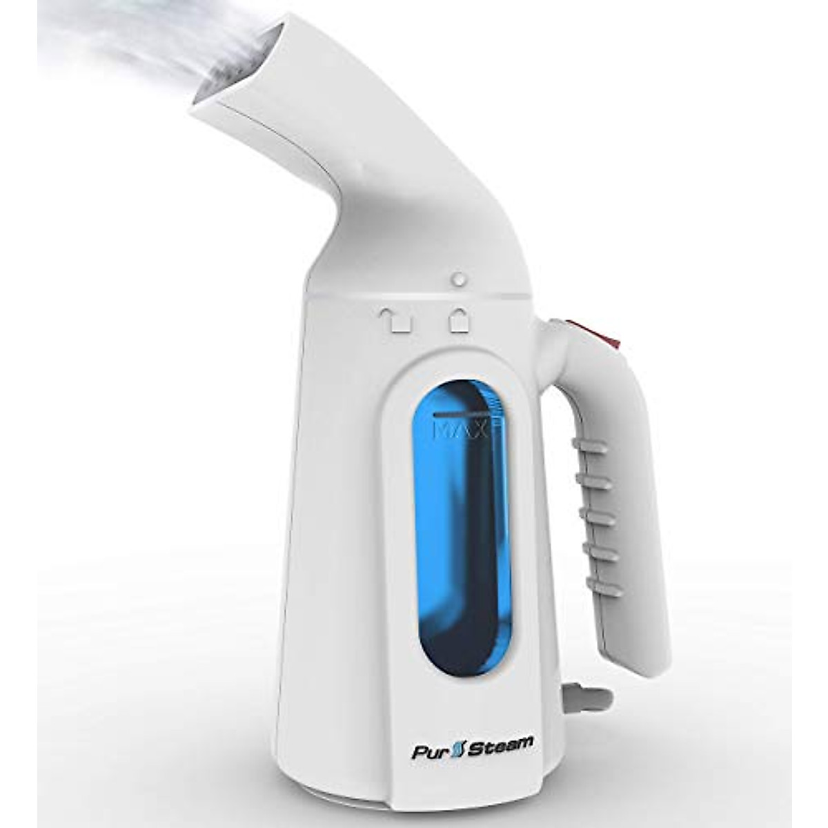 PurSteam Handheld Steamer for Clothes - Portable Garment Wrinkle Remover for Travel and Home Use - Fast Heating with Auto Shut Off and Leak Proof Design [Upgraded Version]