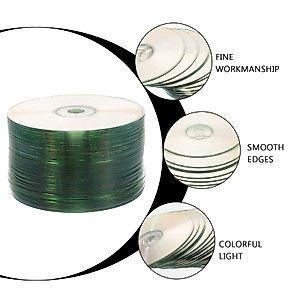 50Pcs Hand Decorated Discs handmade discs DIY Discarded Discs decorative DIY discs cd- r discs home decor Discs Craft blank recordable music rock plastic self made bird